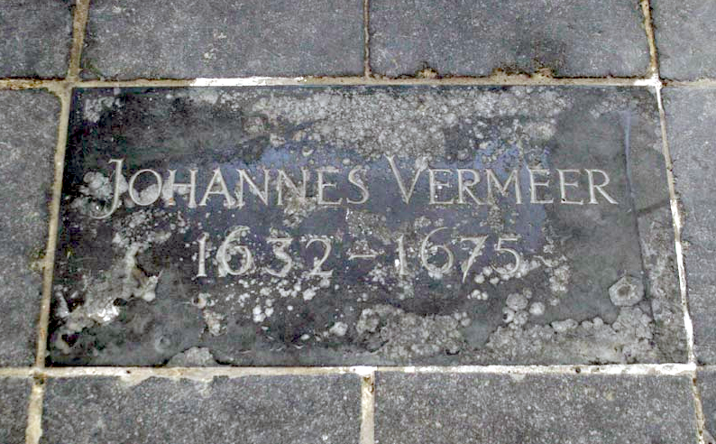 Geschichte besteht aus Geschichten - Die Grabplatte des Johannes Vermeer